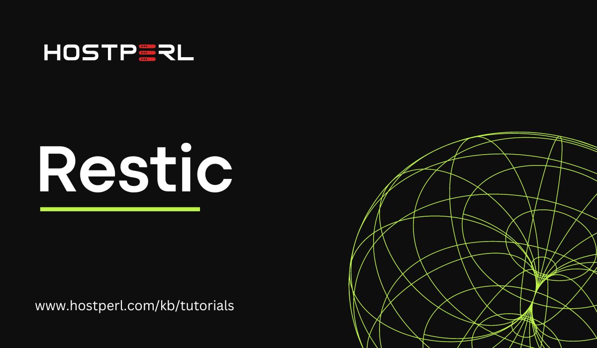 Automate Incremental Backups with Restic on Linux - Hostperl Automate Incremental Backups with Restic on Linux - Hostperl